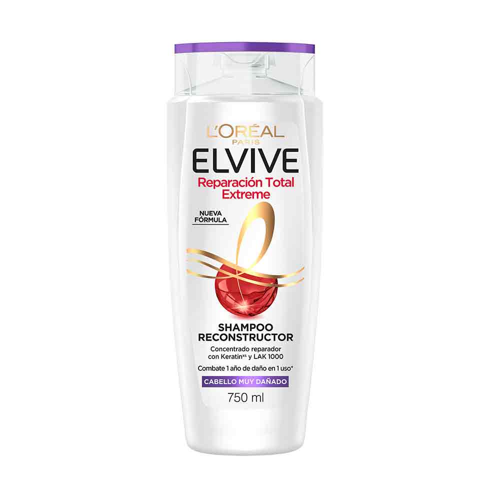 Shampoo Elvive Reparación Total 5 Extreme 750 Ml - Jumbo
