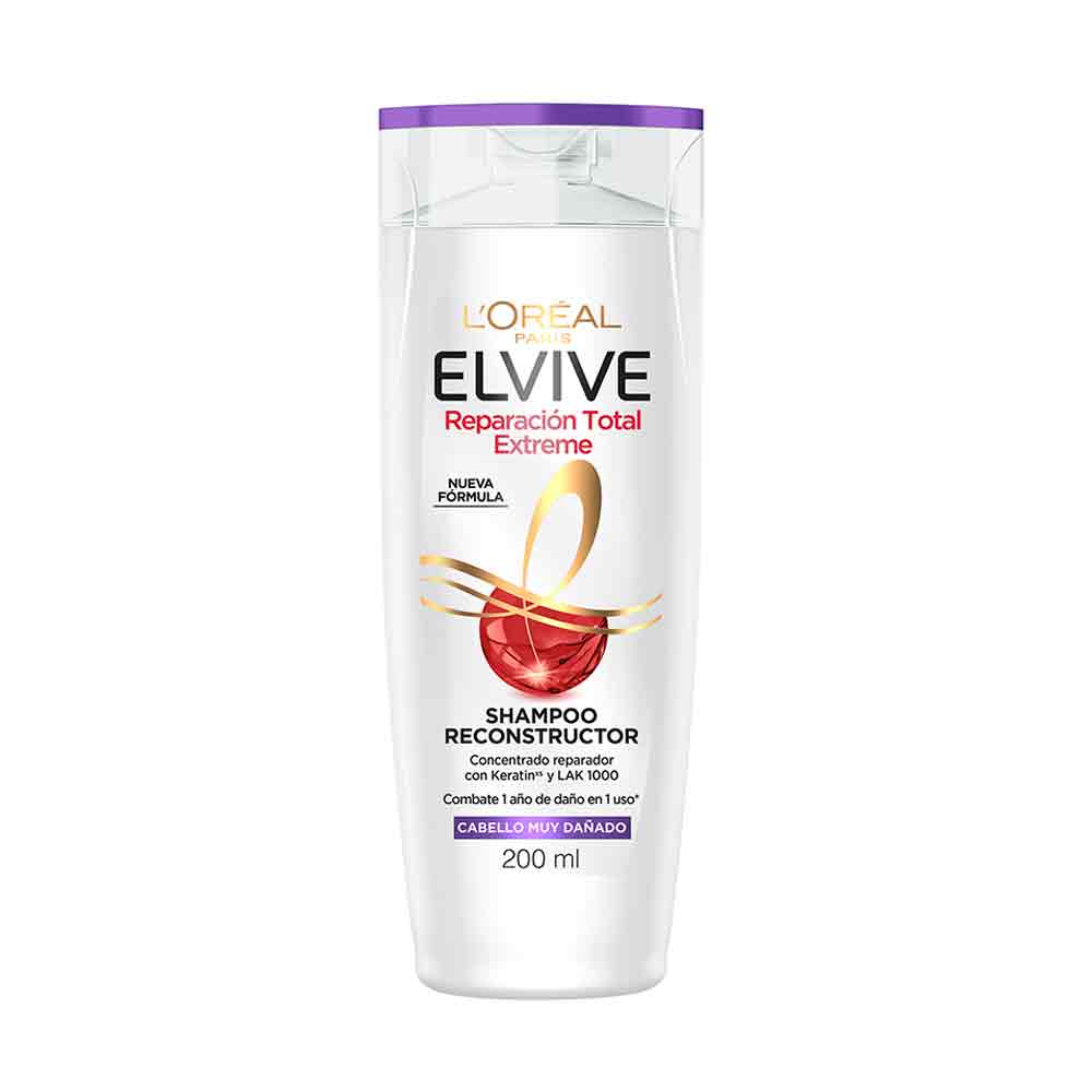 SHAMPOO ELVIVE REPARACION EXTREME 200 ML - Jumbo