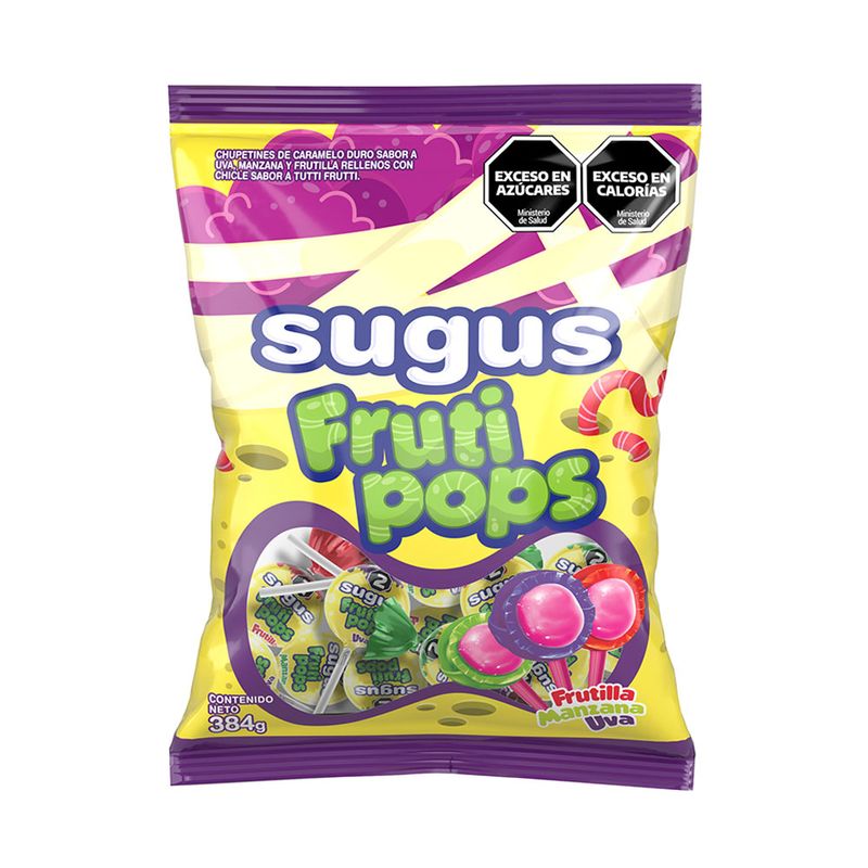Chupetines Fruti Pops Sugus 16 Gr - Jumbo