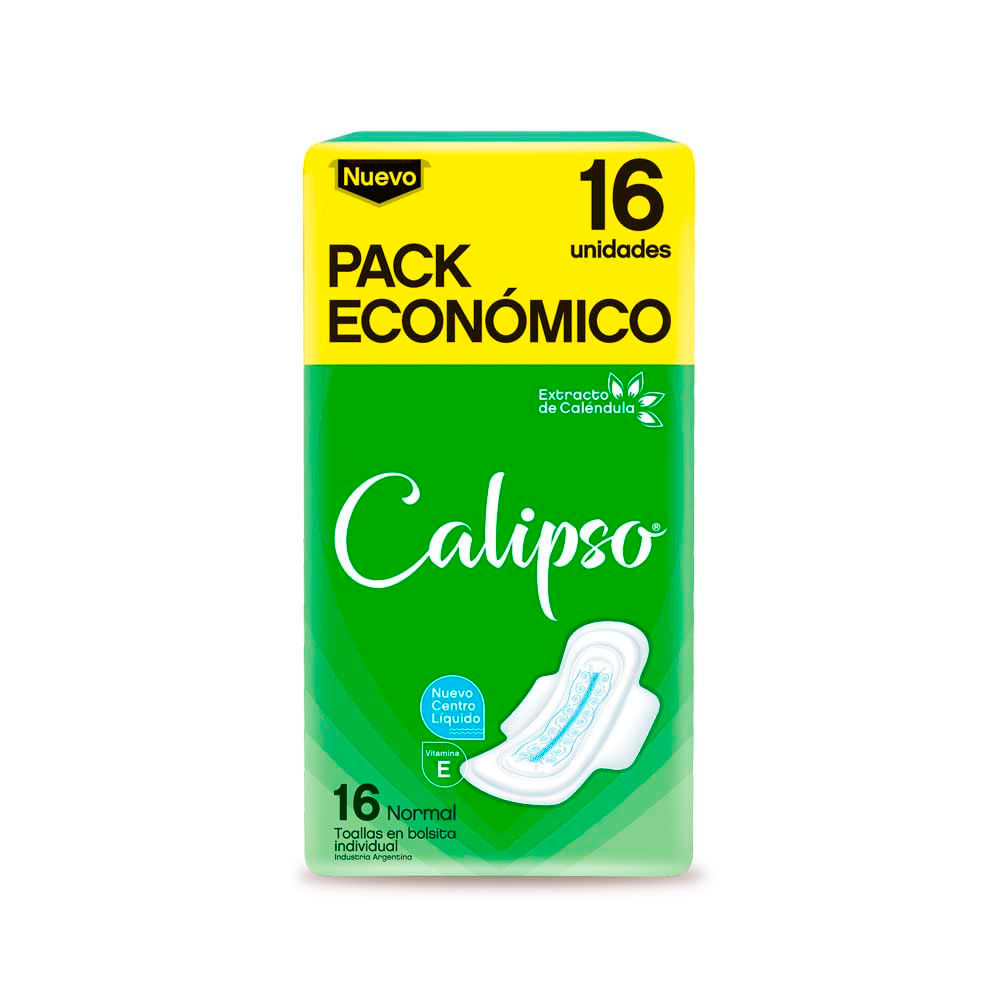 TOALLA CALIPSO NORMAL X 16 U - Jumbo