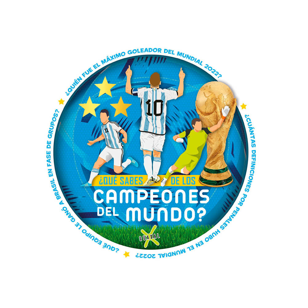 LIBRO QUE SABES DE LOS CAMPEONES DEL MUNDO GUA - Disco LIBRO QUE SABES DE LOS CAMPEONES DEL MUNDO GUA - Disco