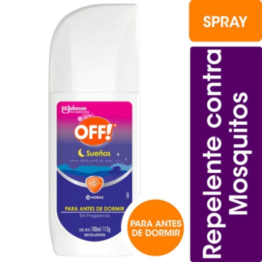 Repelente Mosquitos OFF! Sueños Spray 100ml - Disco