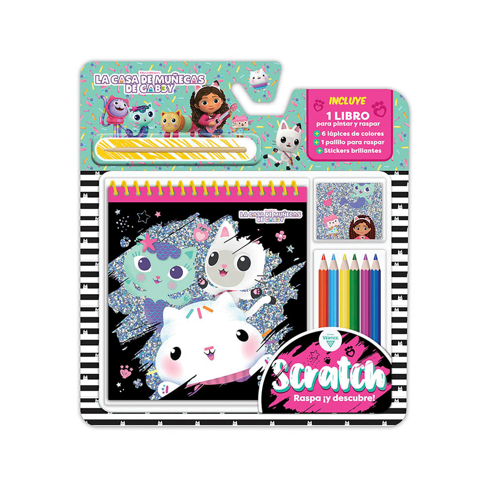 Libro Colección Blister Scratch Vertice - Jumbo