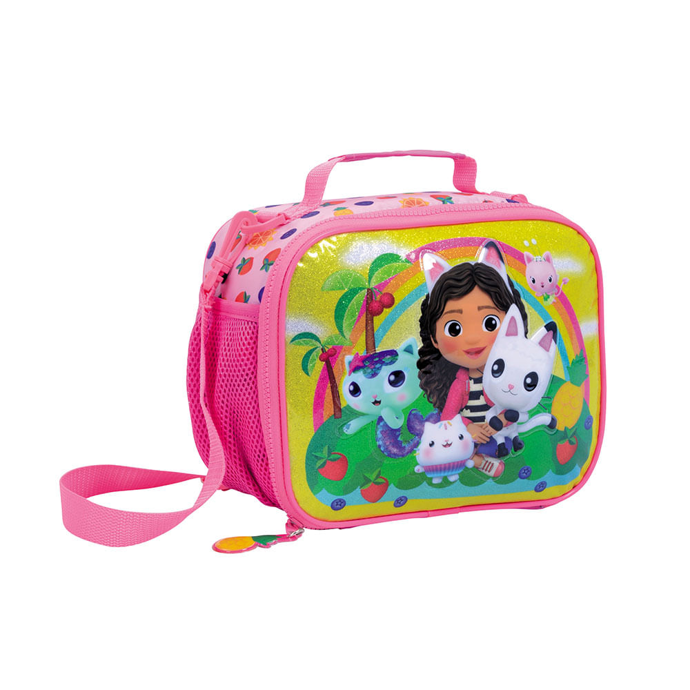 Lunchera Wabro Gabby Dollhouse Rainbow - Disco Lunchera Wabro Gabby Dollhouse Rainbow - Disco