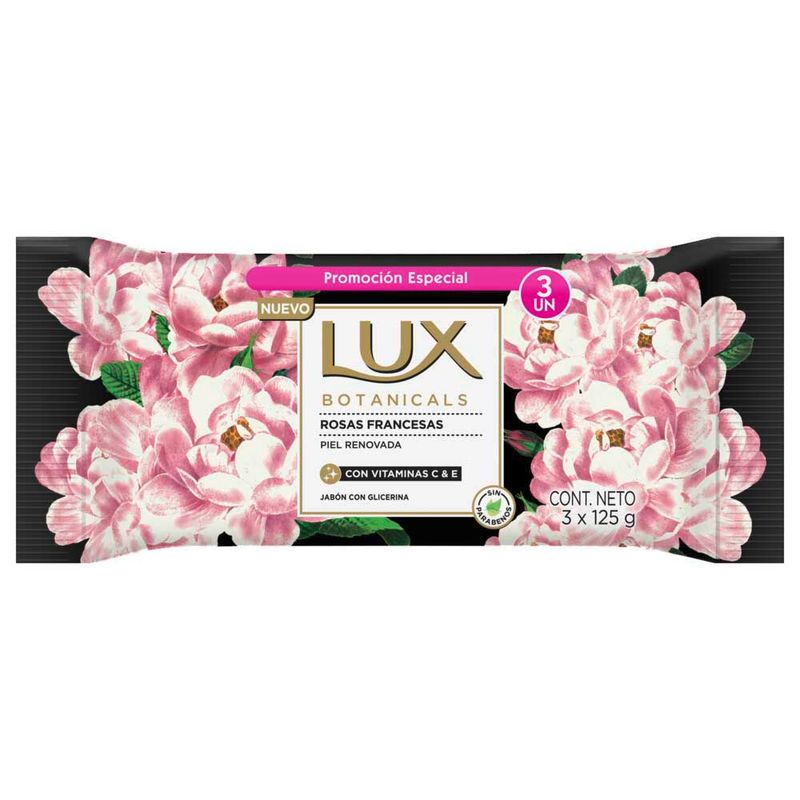 jabon LUX rosas francesas x3 125g - Jumbo