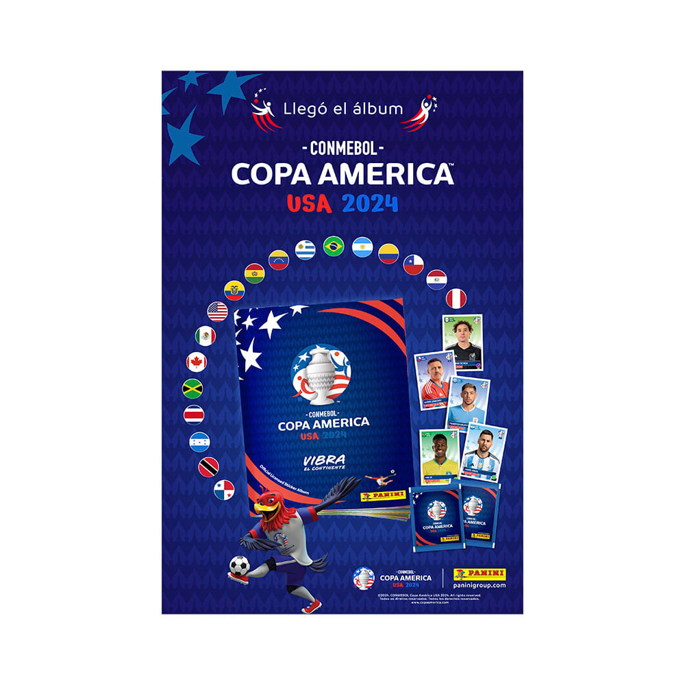 ÁlbUnm Copa América 2024 Panini - Disco