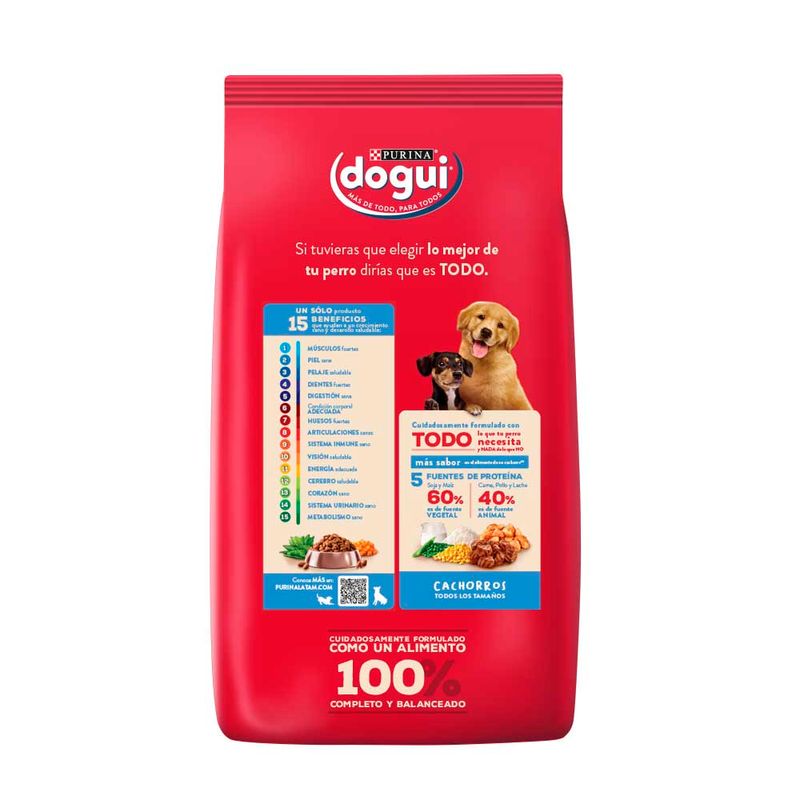 Alimento Dogui Cachorros 15 Kg - Jumbo