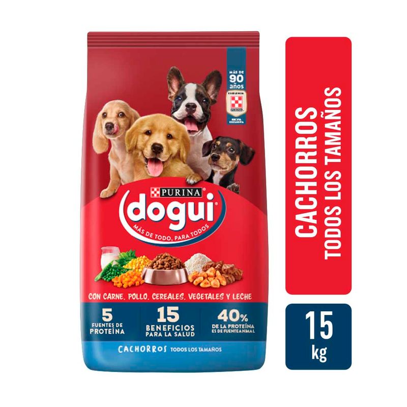 Alimento Dogui Cachorros 15 Kg - Jumbo