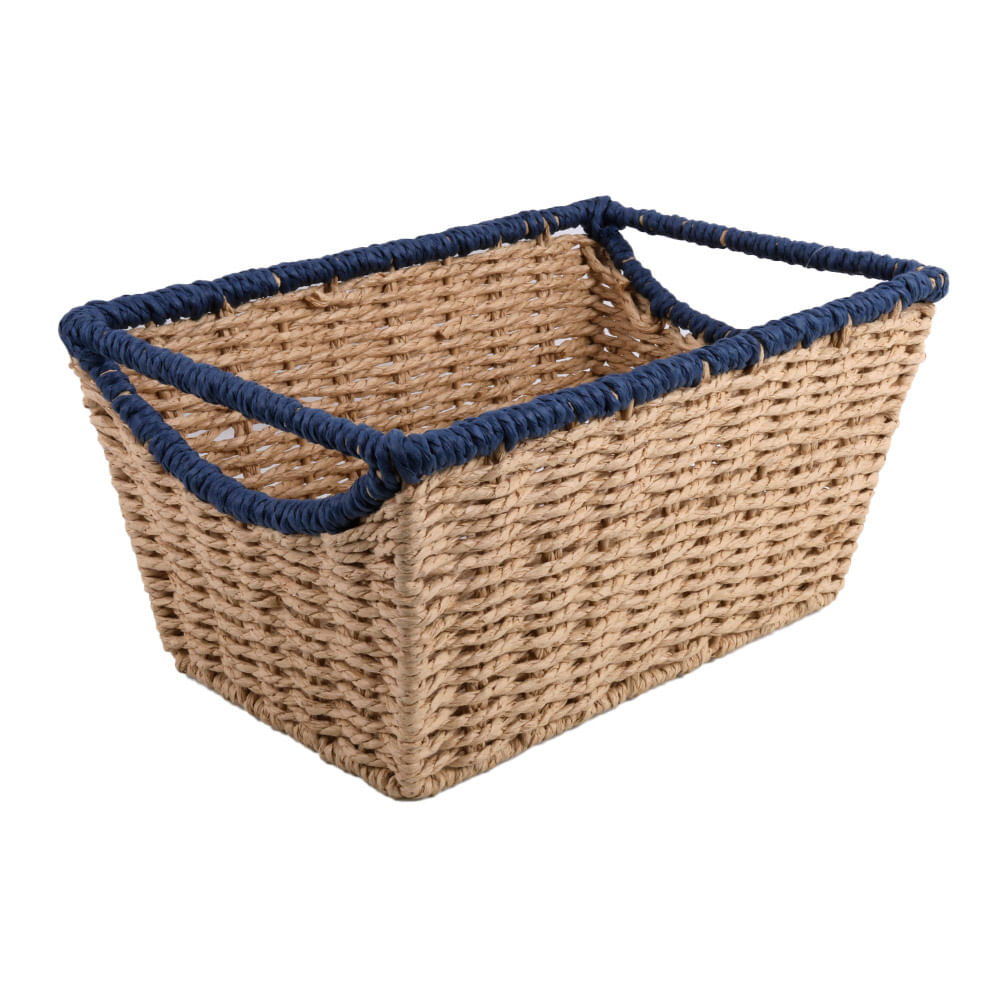 CANASTO RECTANGULAR PAPEL S D22 KREA - Jumbo