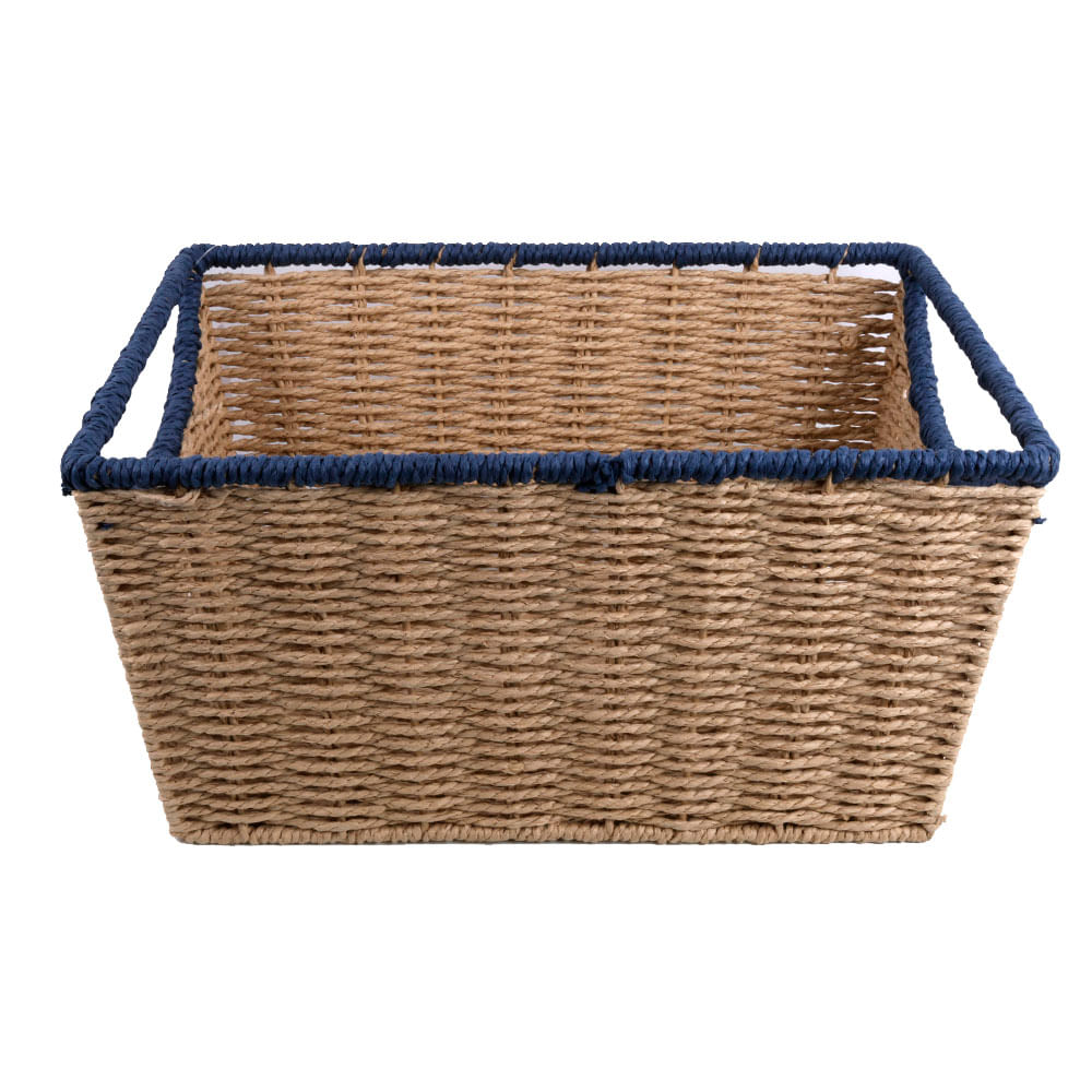 CANASTO RECTANGULAR PAPEL L D22 KREA - Jumbo