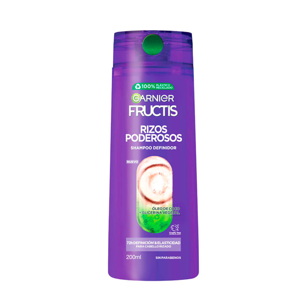 Shampoo Fructis Rizos Poderosos x 200 Ml - Disco