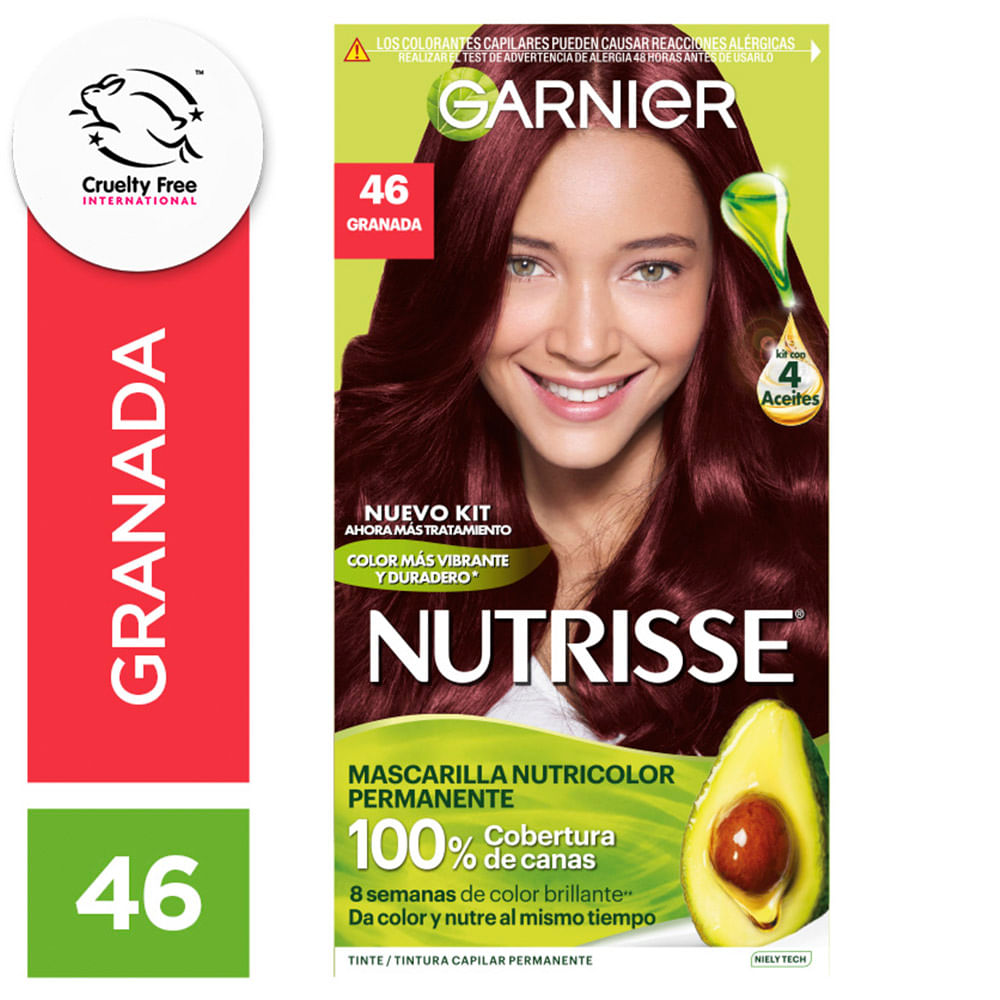Kit de Coloracion Nutrisse Tono 46 - Granada - Jumbo