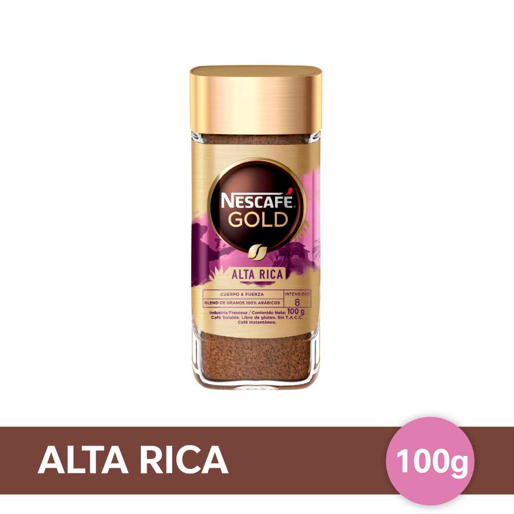 NESCAFÉ® GOLD ALTA RICA X 100GR - Vea