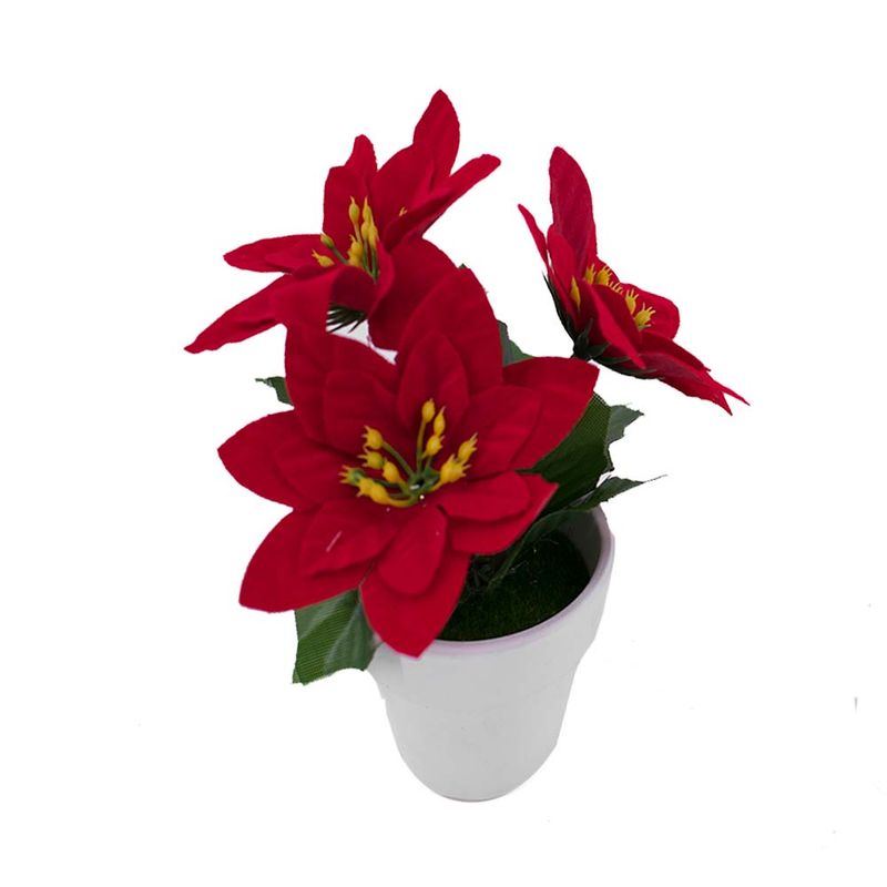 PONSETTIA ARTIFICIAL EN MACETA 2C KREA - Jumbo