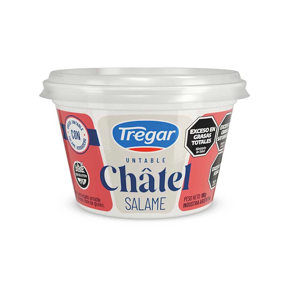Queso Untable CHATEL Salame x 180GRS - Jumbo