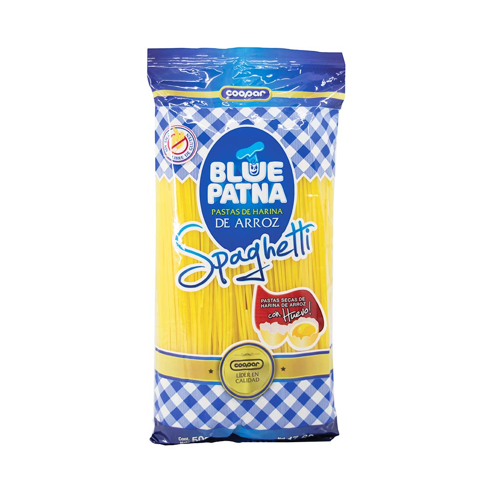 FIDEOS SPAGHETTI 500 GR BLUE PATNA - Jumbo