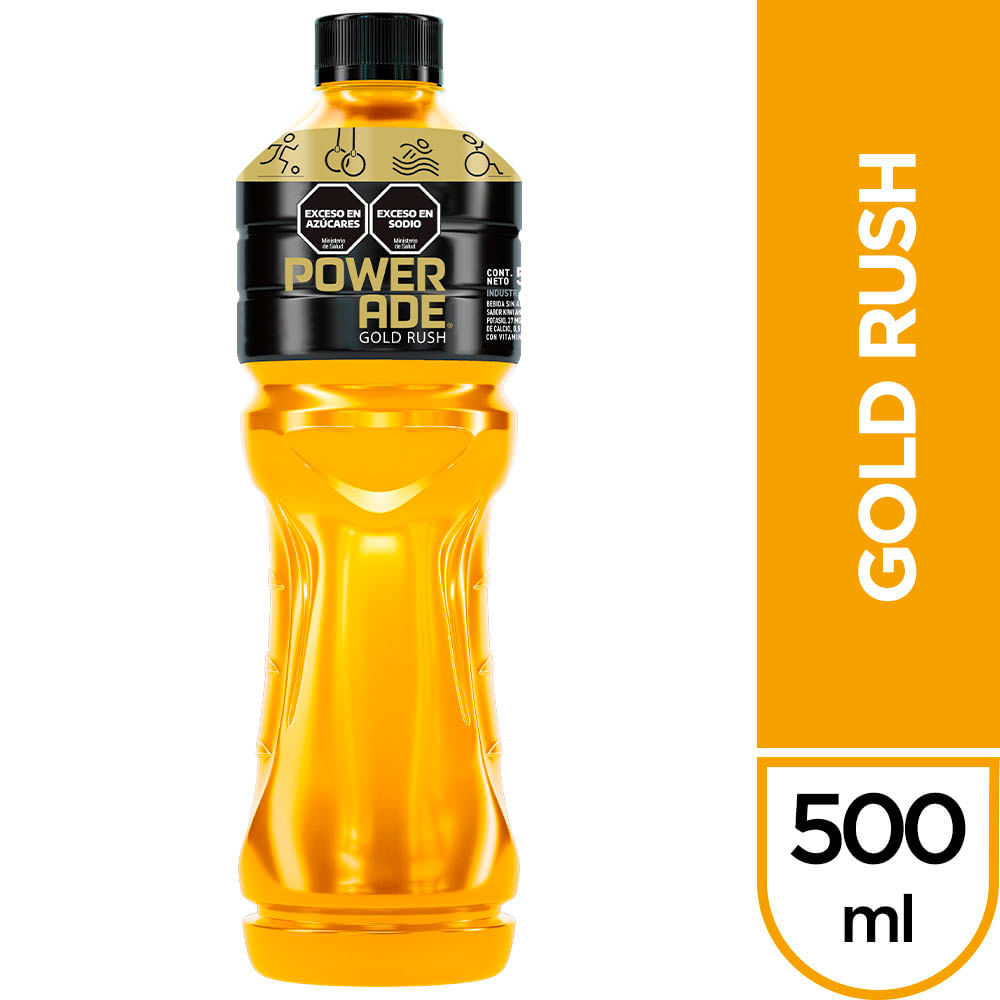 BEBIDA ISOTÓNICA POWERADE OLIMPIADAS GOLD RUSH 500 ML - Vea