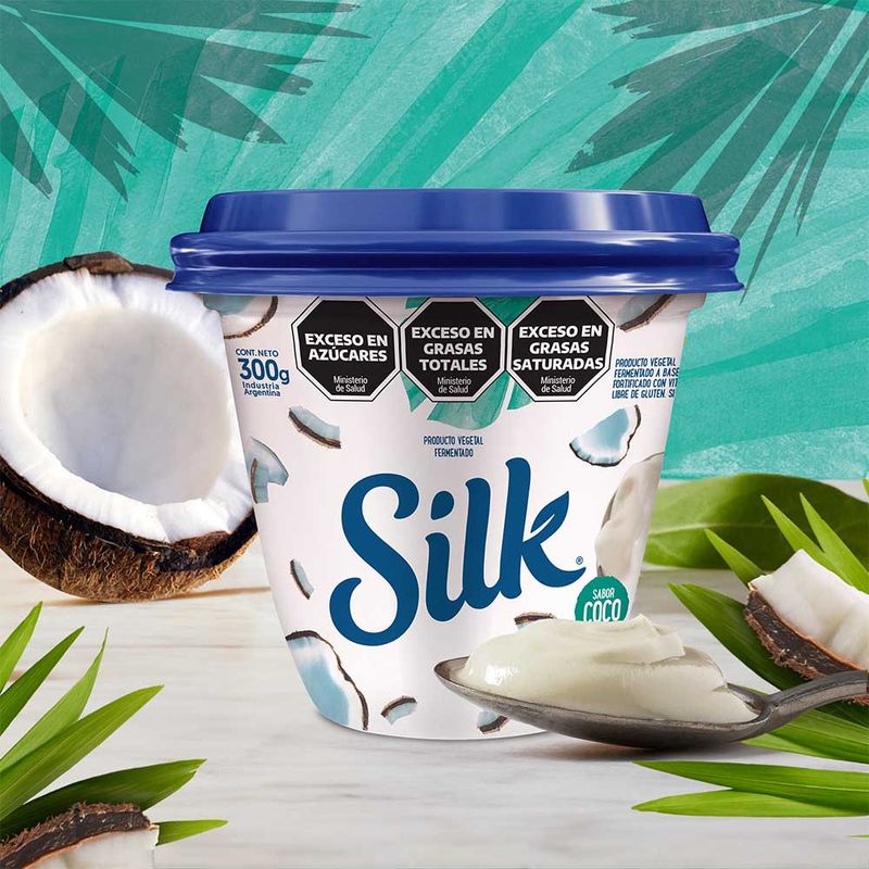 Alimento A Base De Coco Silk 300 Gr - Disco