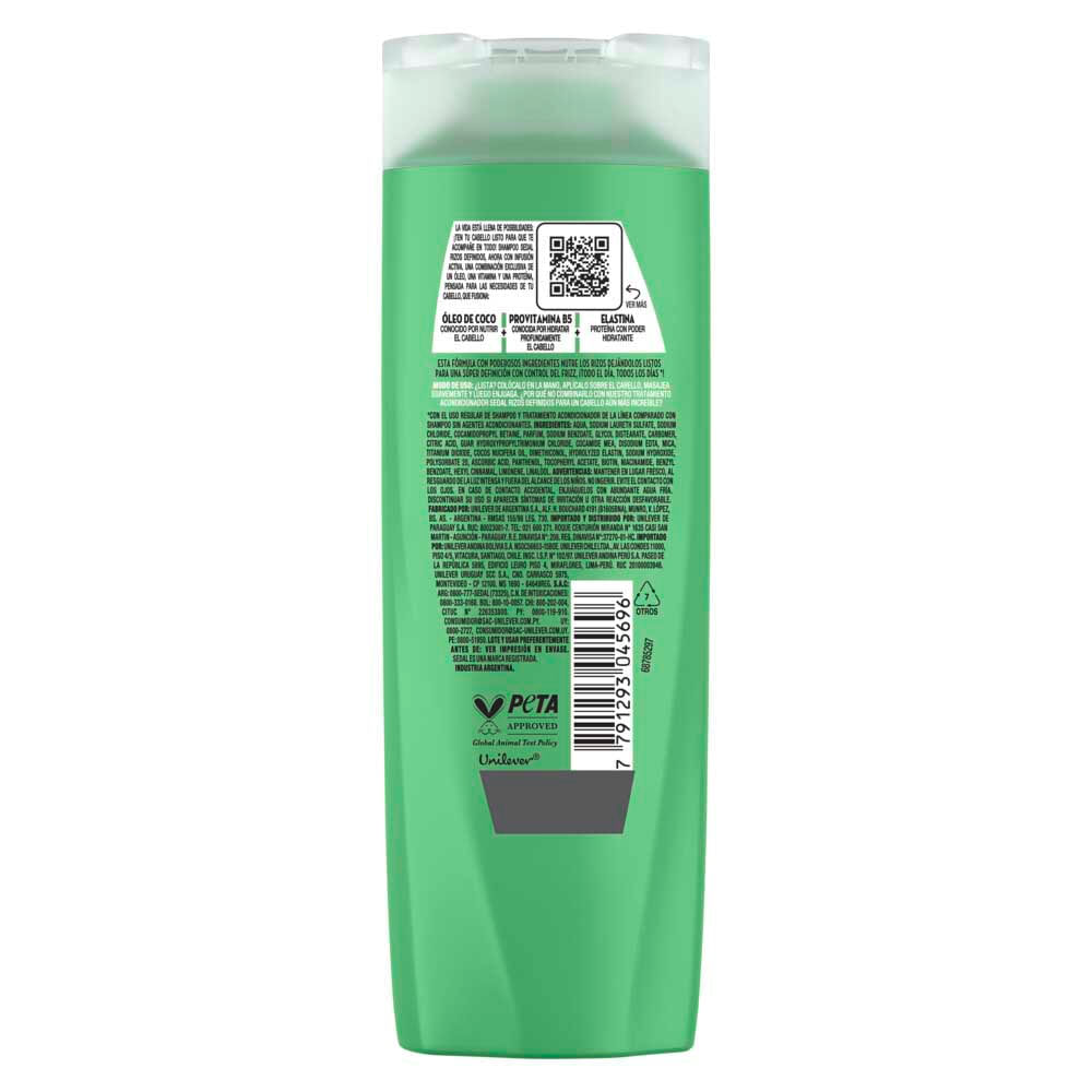 SHAMPOO RIZOS DEFINIDOS 190 ML SEDAL - Disco