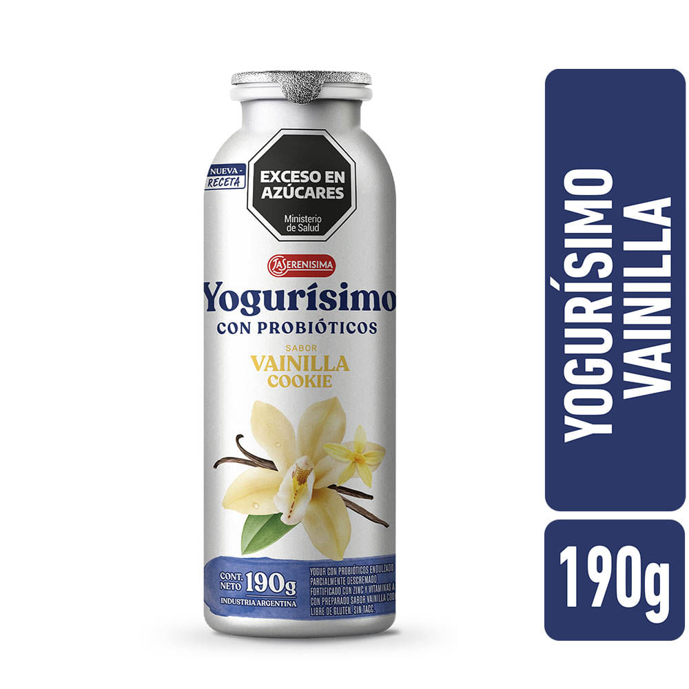 YOGUR BEBIBLE BOTELLITA VAINILLA 190 GR YOGURISIMO - Jumbo