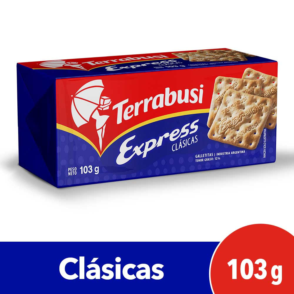 GALLETITAS DE AGUA EXPRESS 103 GR - Disco