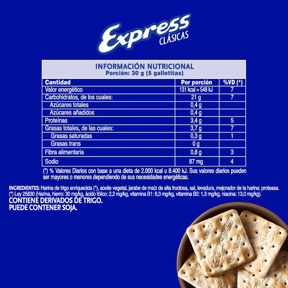 GALLETITAS DE AGUA EXPRESS 103 GR - Jumbo