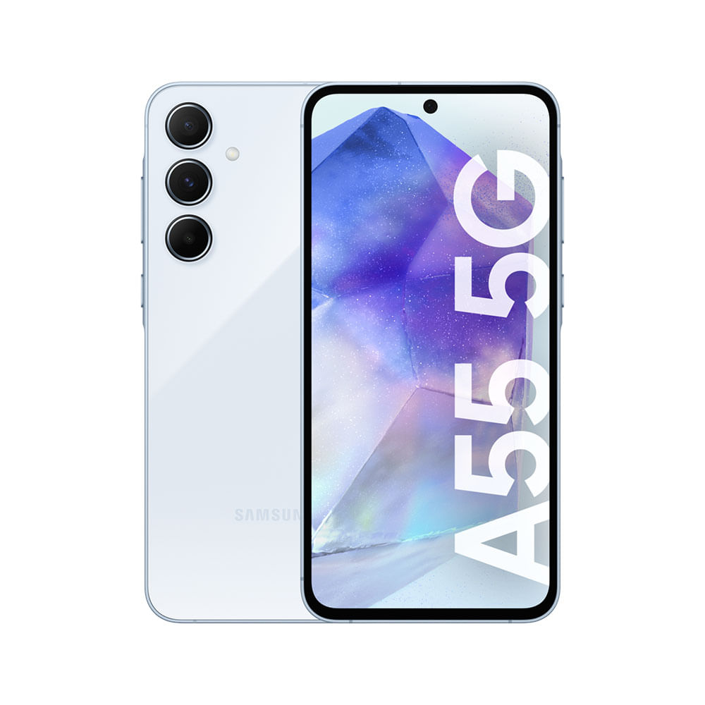 Celular Galaxy A55 5G 256 Gb Ice Blue Samsung - Jumbo