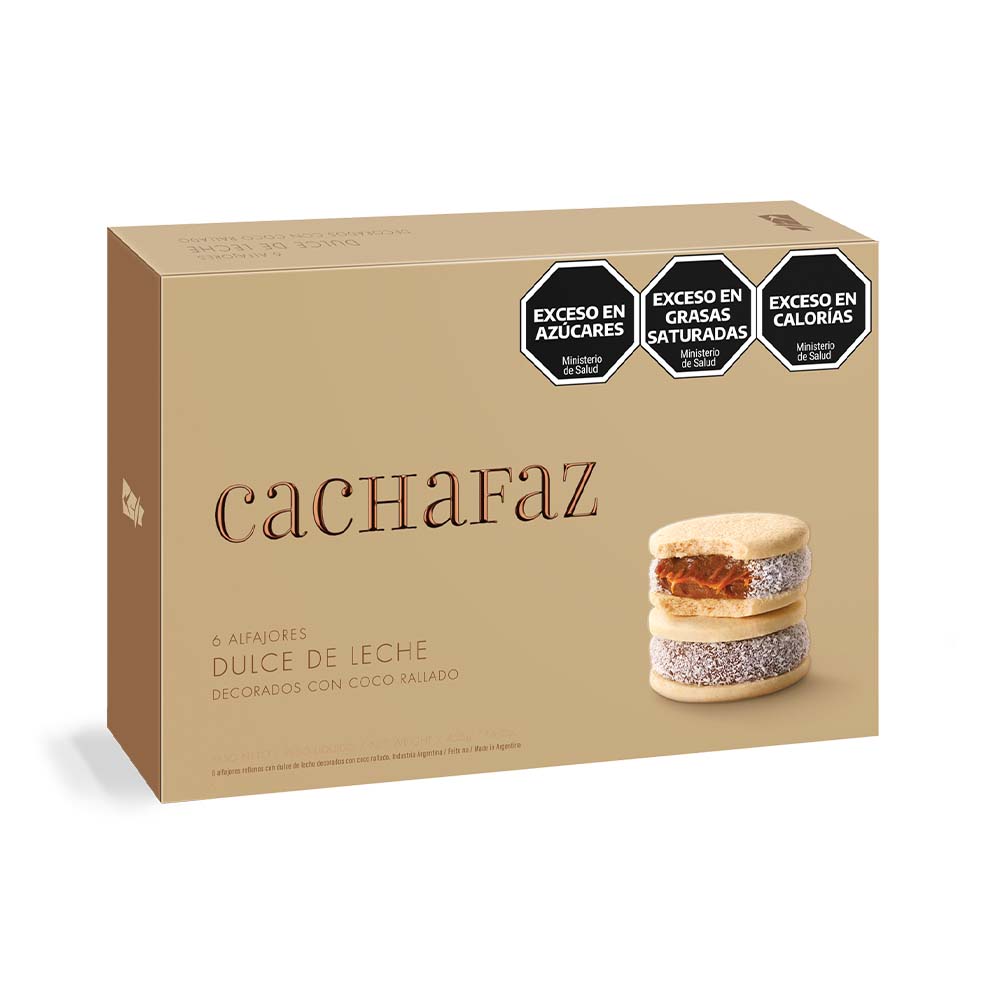 Alfajor de Maizena Cachafaz 456 Gr - Vea