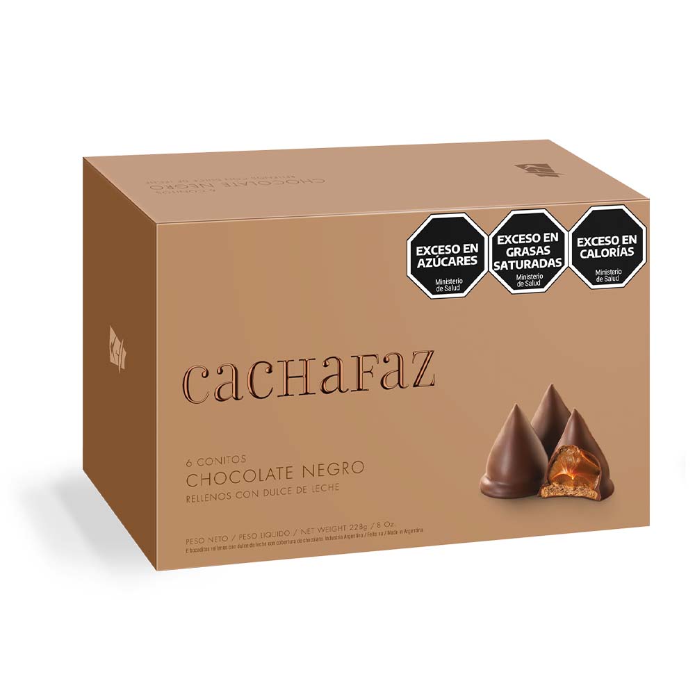 Conito De Chocolote Cachafaz 228 Gr - Jumbo
