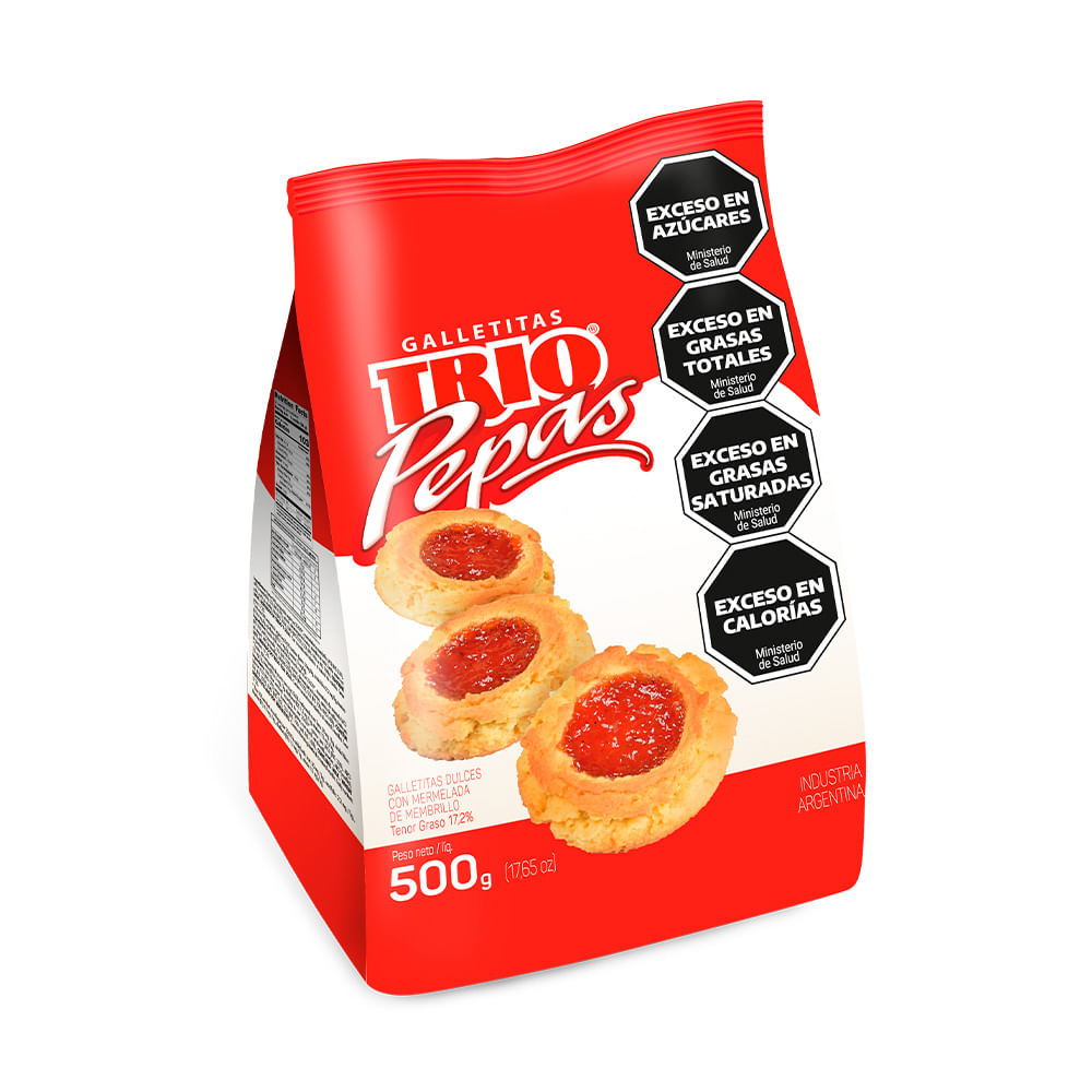 PEPAS TRIO 500 GR - Jumbo