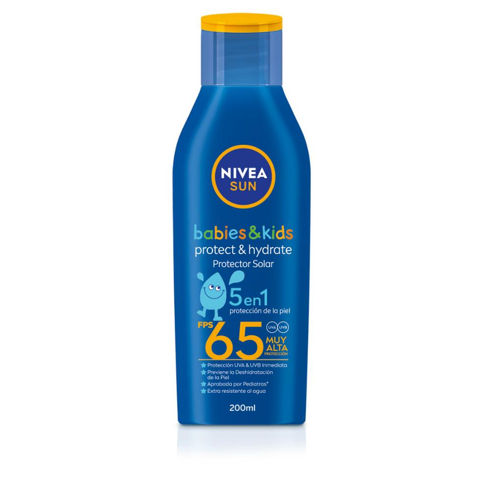 PROTECTOR SOLAR NIVEA SUN BABIES & KIDS FPS 65 200 ML - Jumbo