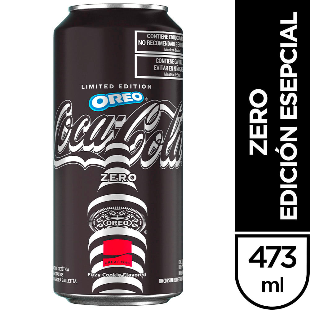 Gaseosa Coca Cola Zero Oreo Creations Destiny 473 Cc - Jumbo