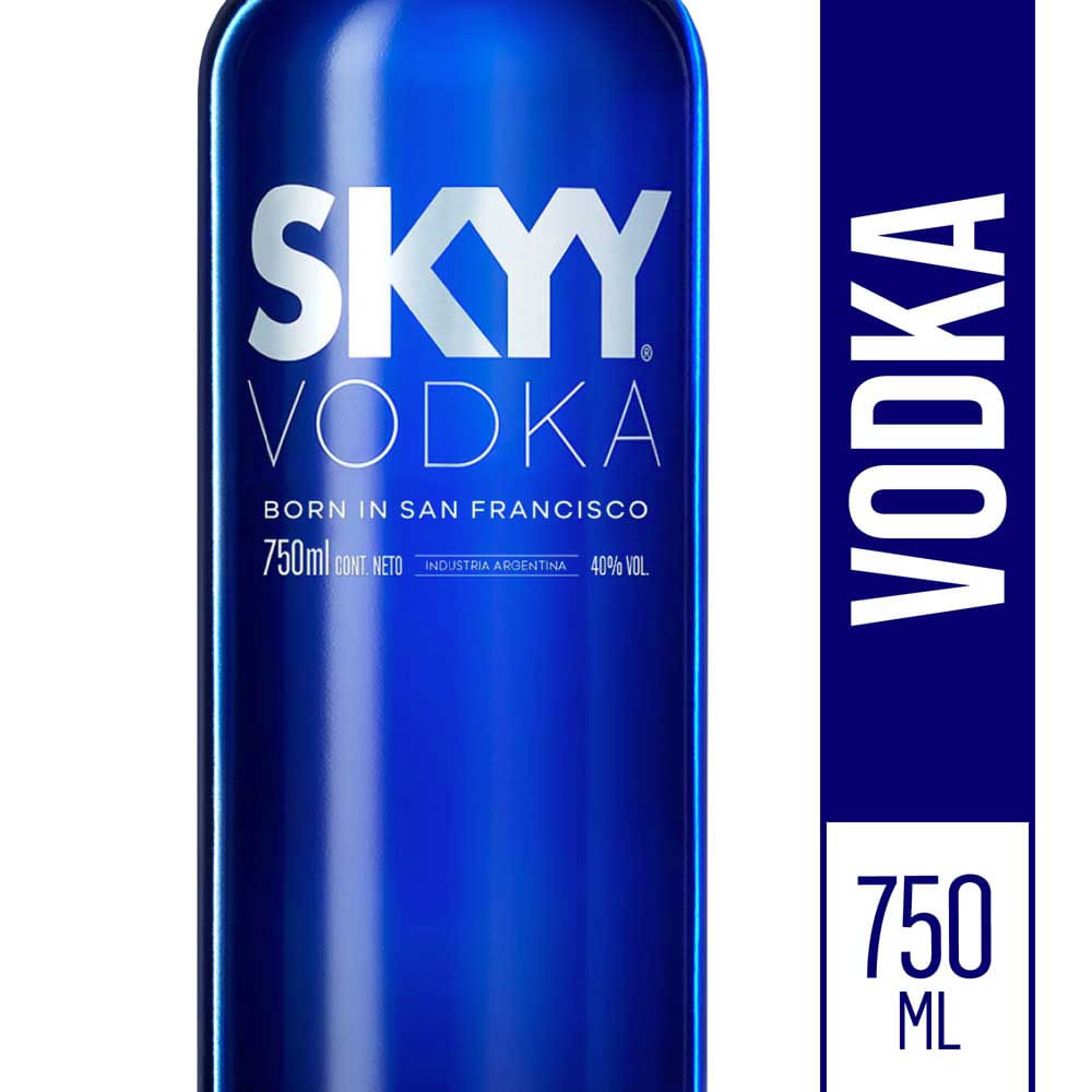 Vodka Skyy 750 Ml - Disco