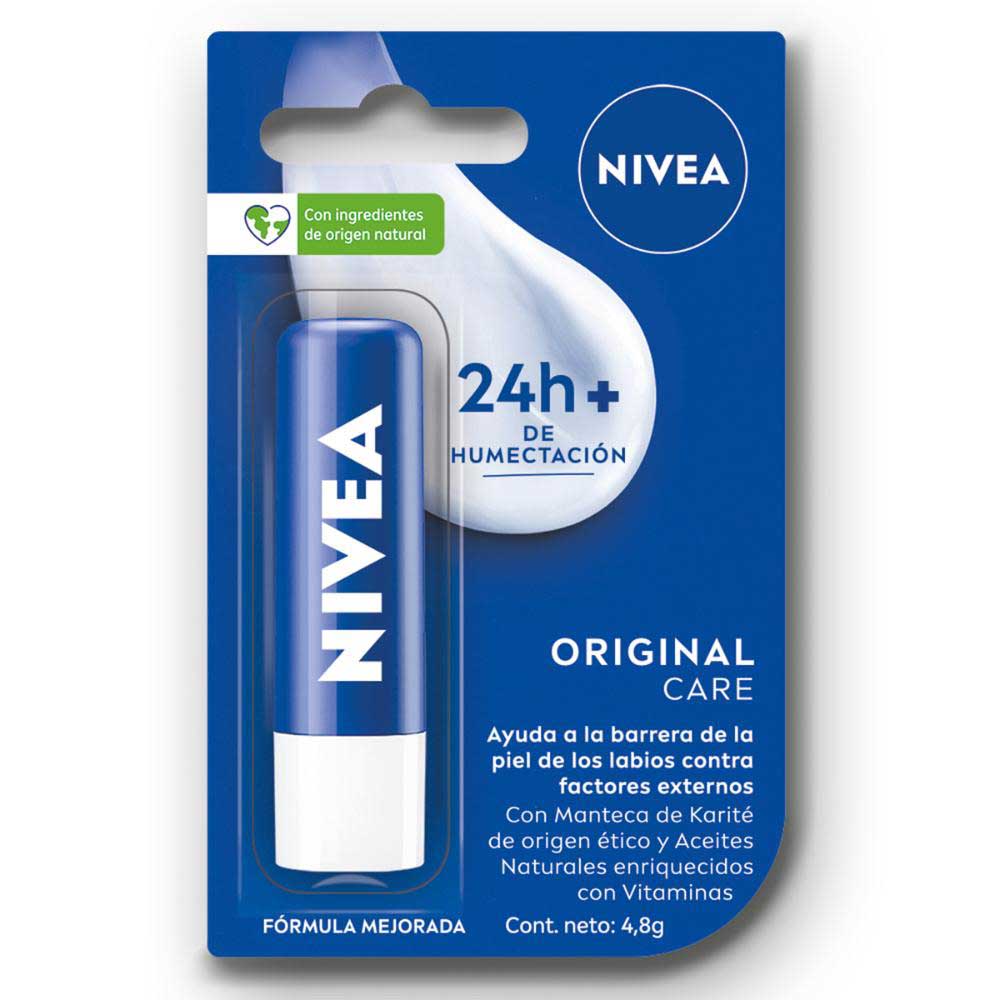PROTECTOR LABIAL HUMECTANTE NIVEA ESSENTIAL ORIGINAL 4,8 GR - Vea