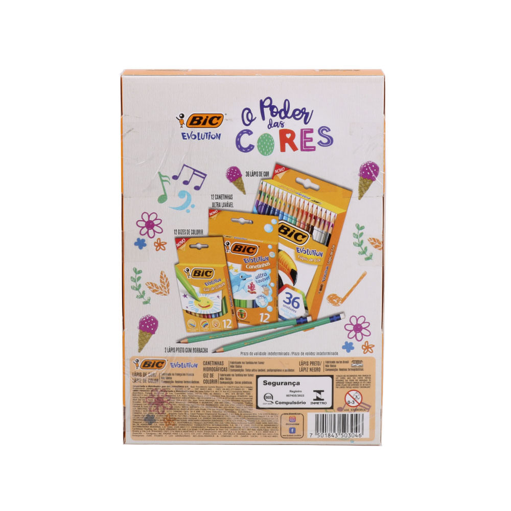 Kit Poderdelos Colores - BIC - Disco