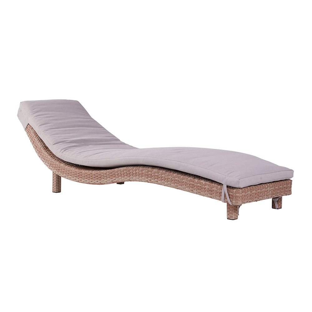 REPOSERA RATTAN CURVA AUSTIN CON ALMOHADON OUTZEN - Jumbo