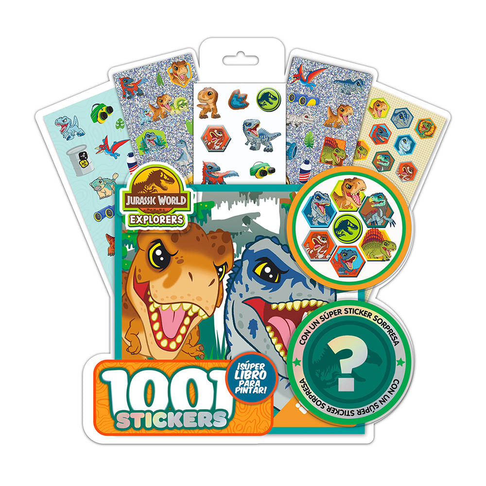 Libro Col. Blister 1001 Stickers V2 Vertice - Disco