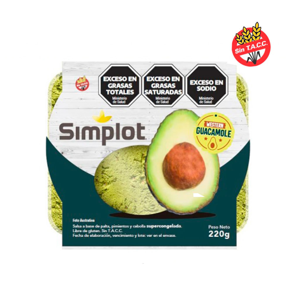 Simplot Western Guacamole 220 Gr - Jumbo