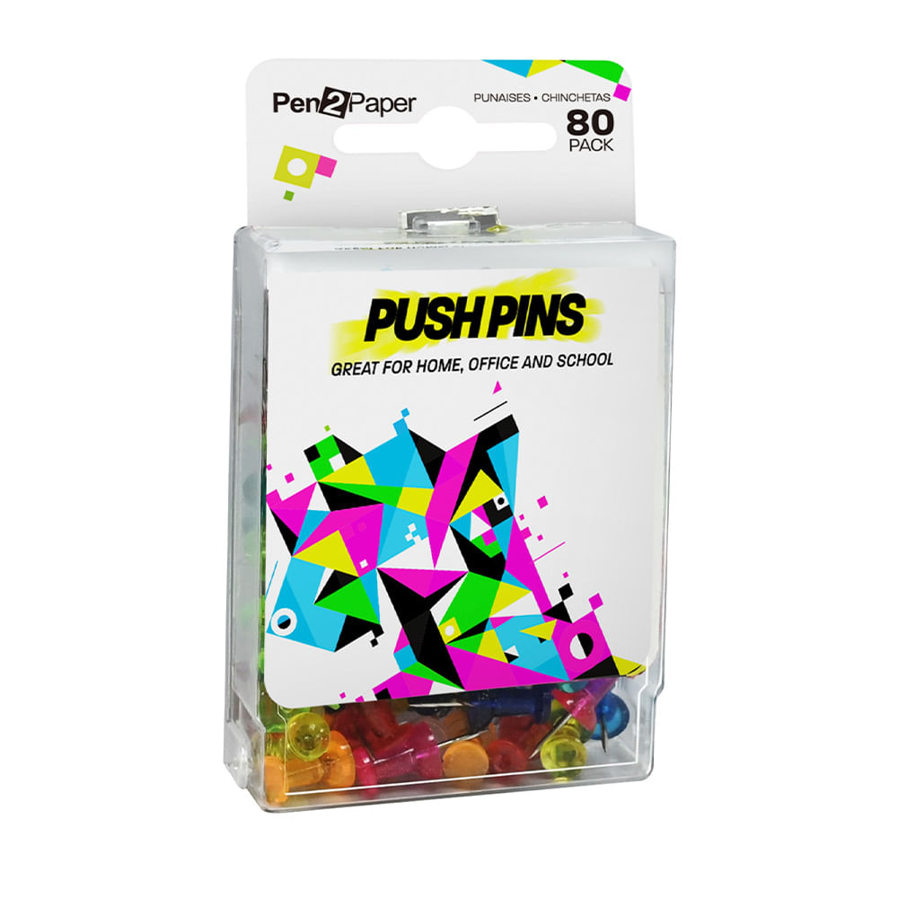 Clips Pins x 80 Un - Disco