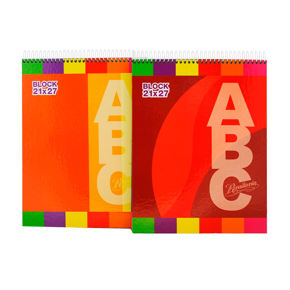 Block Rayado 21X27 Cm Rivadavia - Jumbo