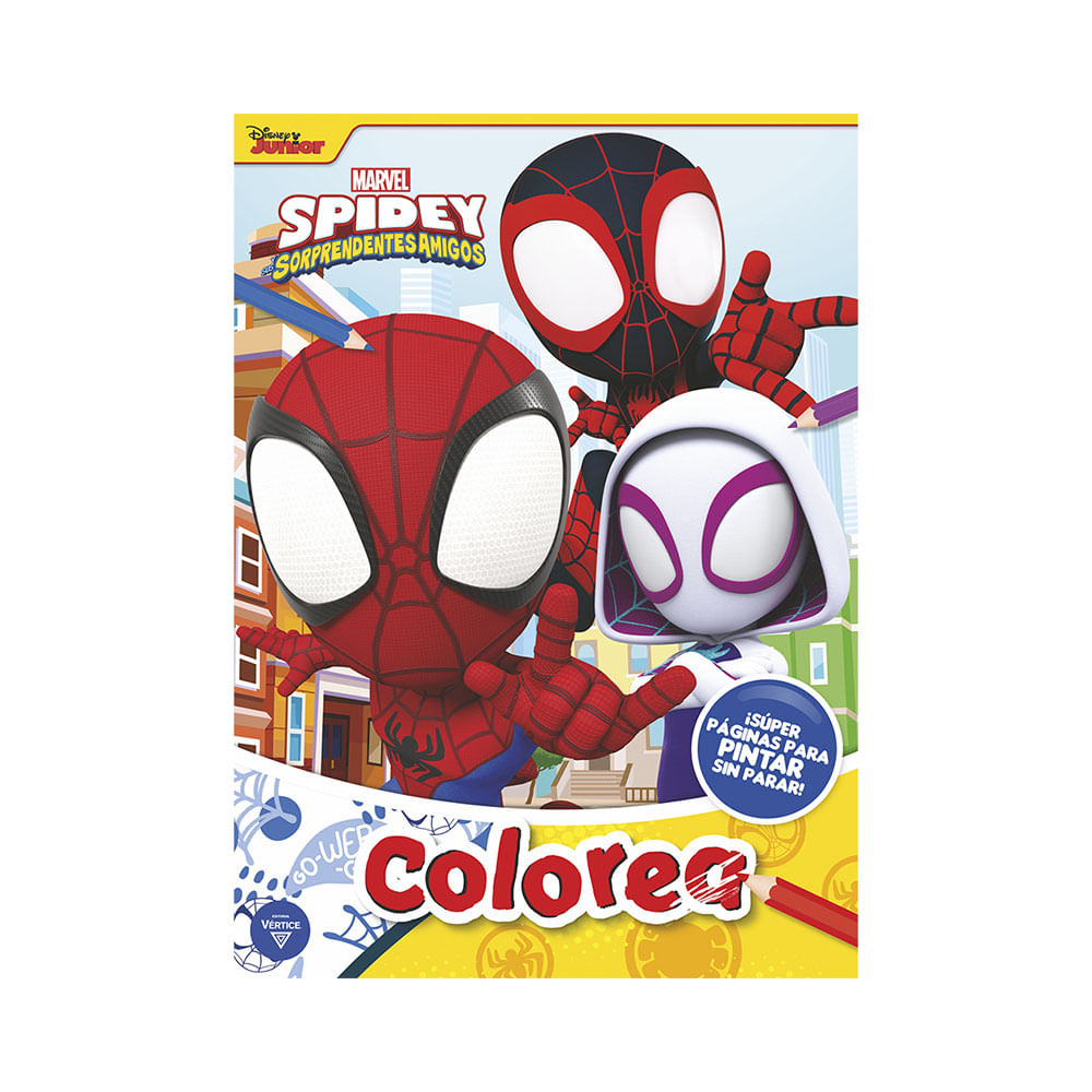 LIBRO SPIDEY- SUPER COLOR VERTICE - Vea