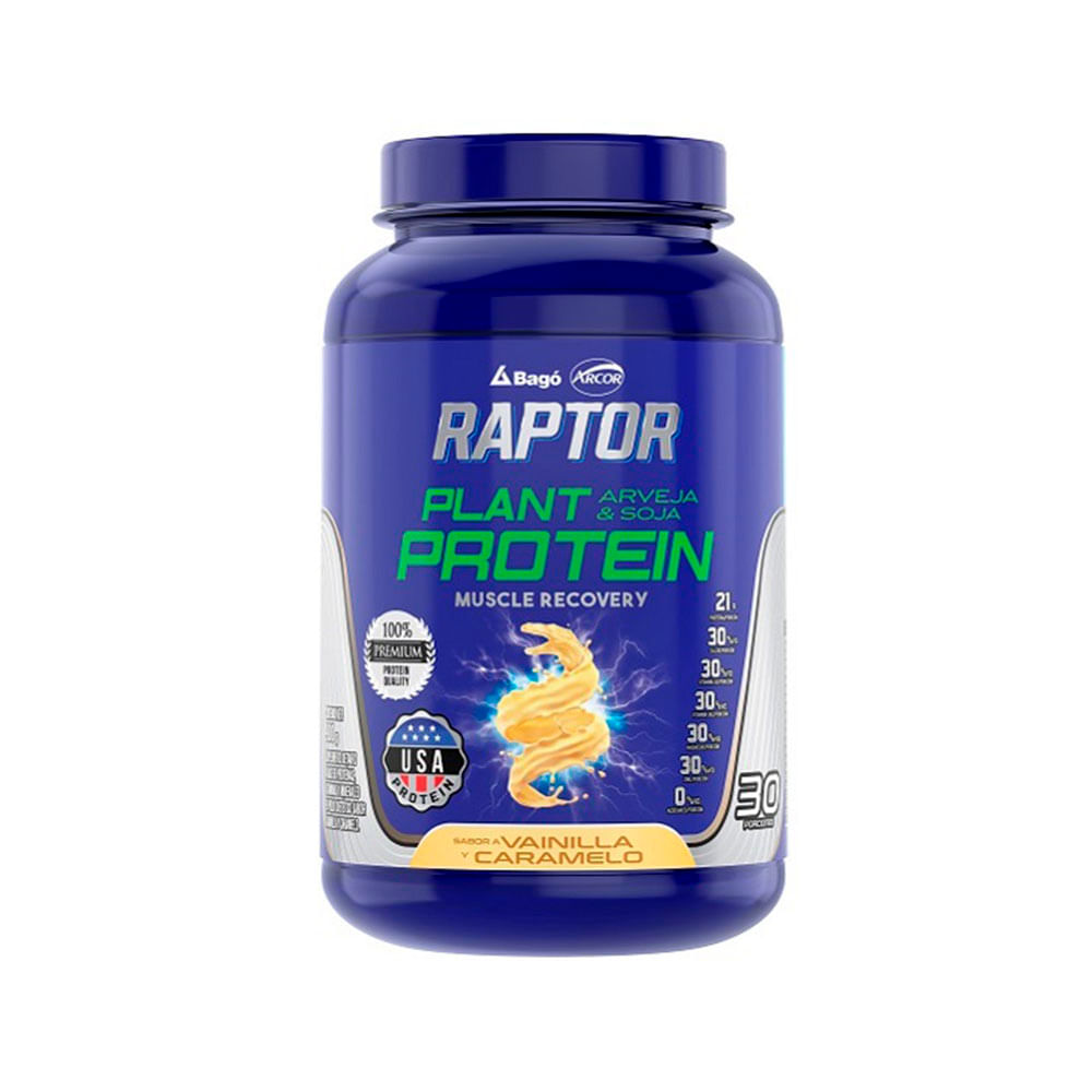 Suplemento PLANT RAPTOR PROTEIN VAIN/CAR - Jumbo
