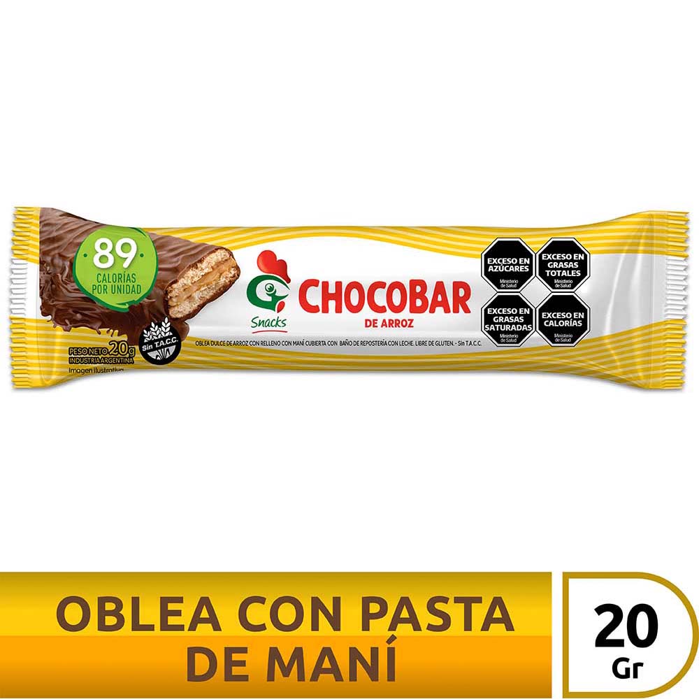 SNACKS GALLO CHOCOBAR - Jumbo