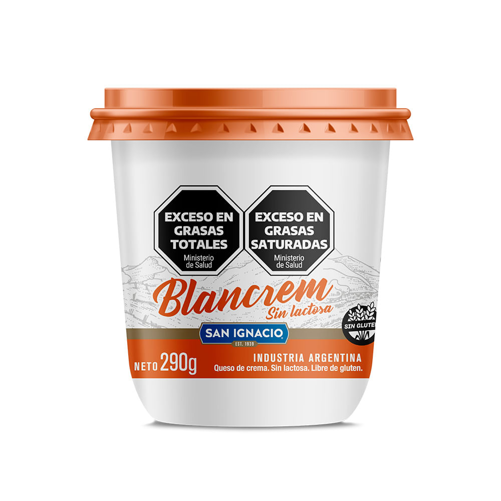 Queso Untable Blancrem Deslactosada x 290 Gr San Ignacio - Jumbo