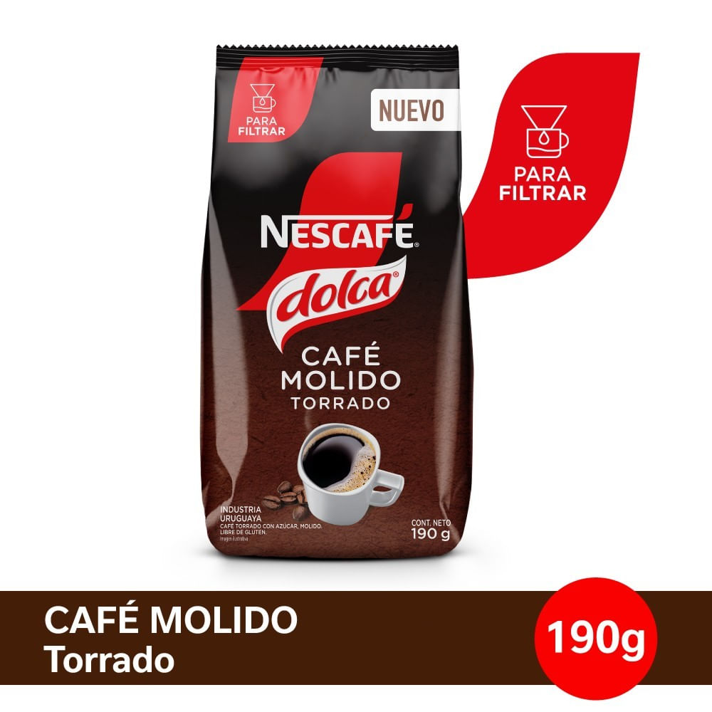 Café Tostado Molido 190 Grs Dolca - Vea
