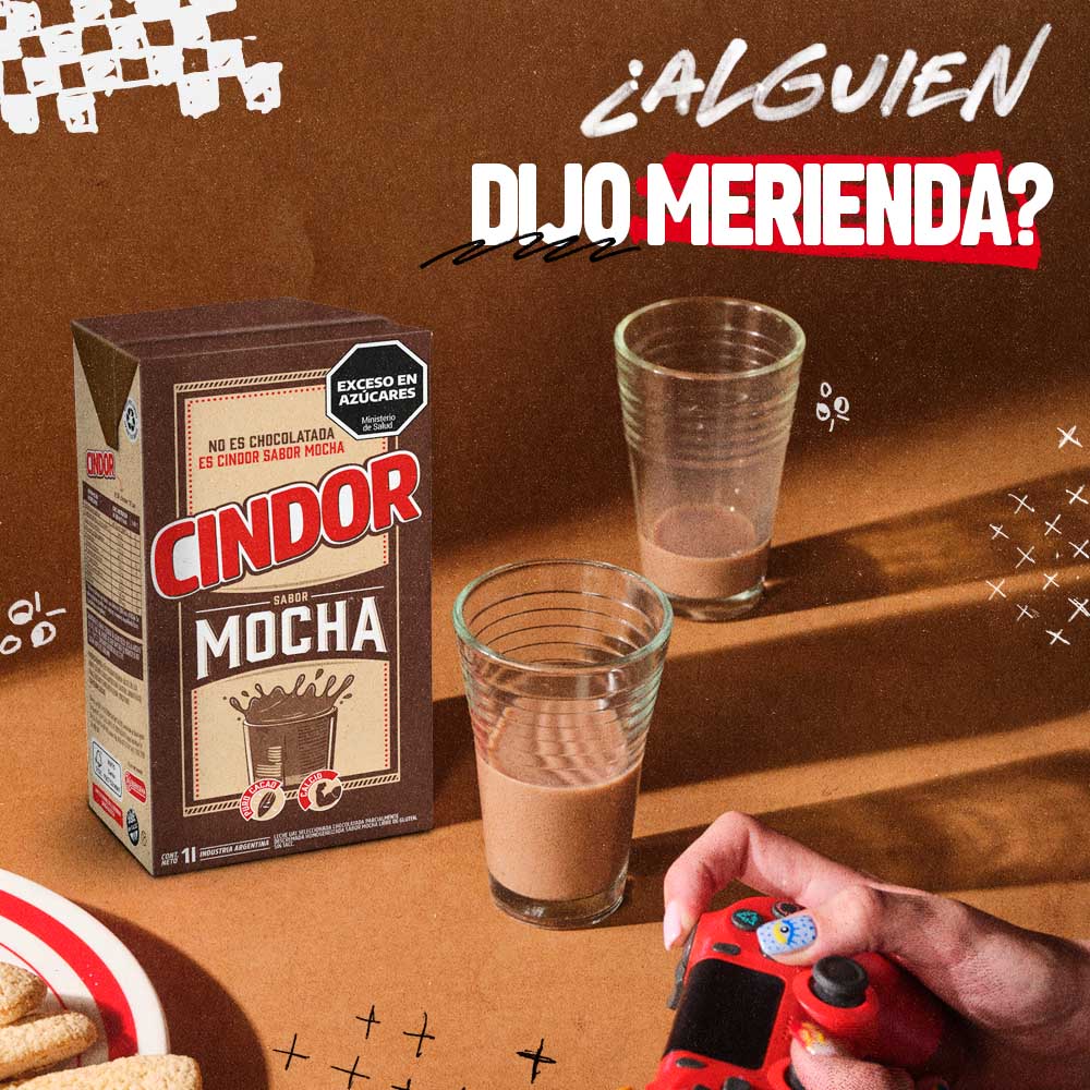LECHE CHOCOLATADA MOCHA 1 LTS CINDOR - Jumbo