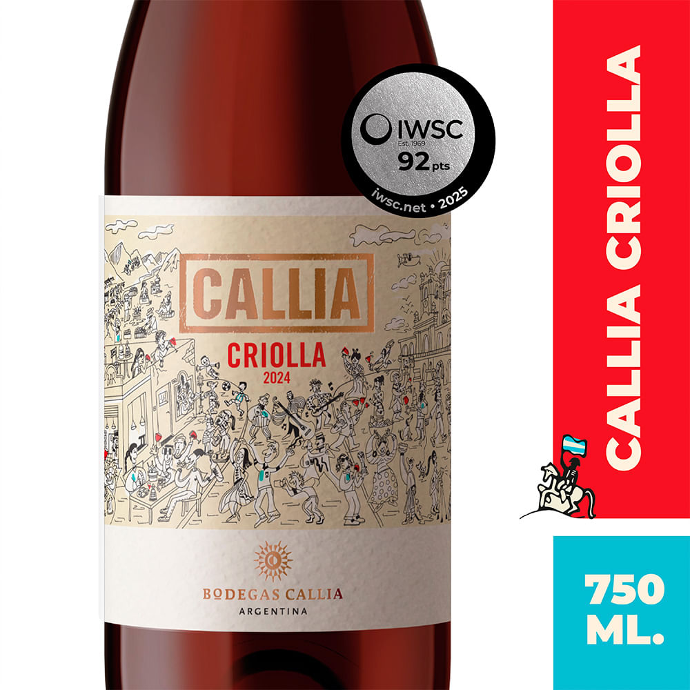 Vino x 750 Cc Callia Criolla - Vea