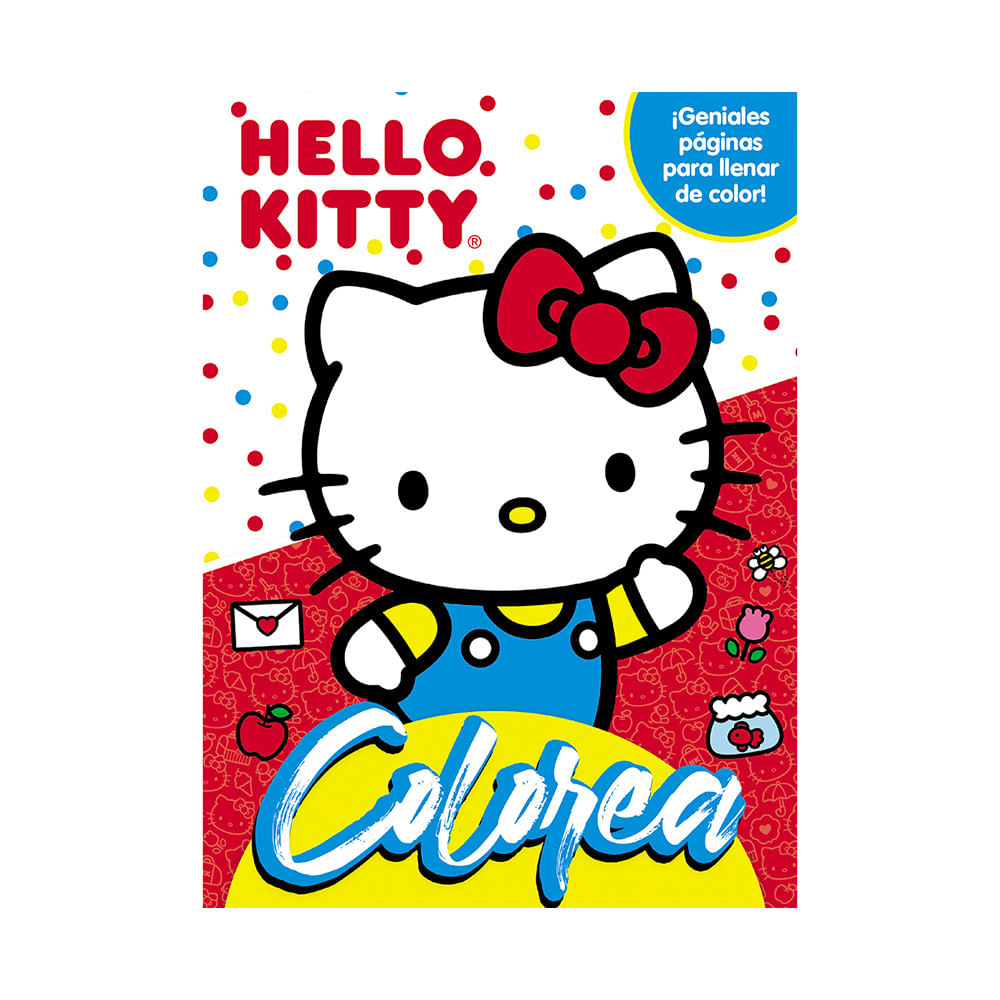 Libro Hello Kitty-Colorea Vertice - Vea