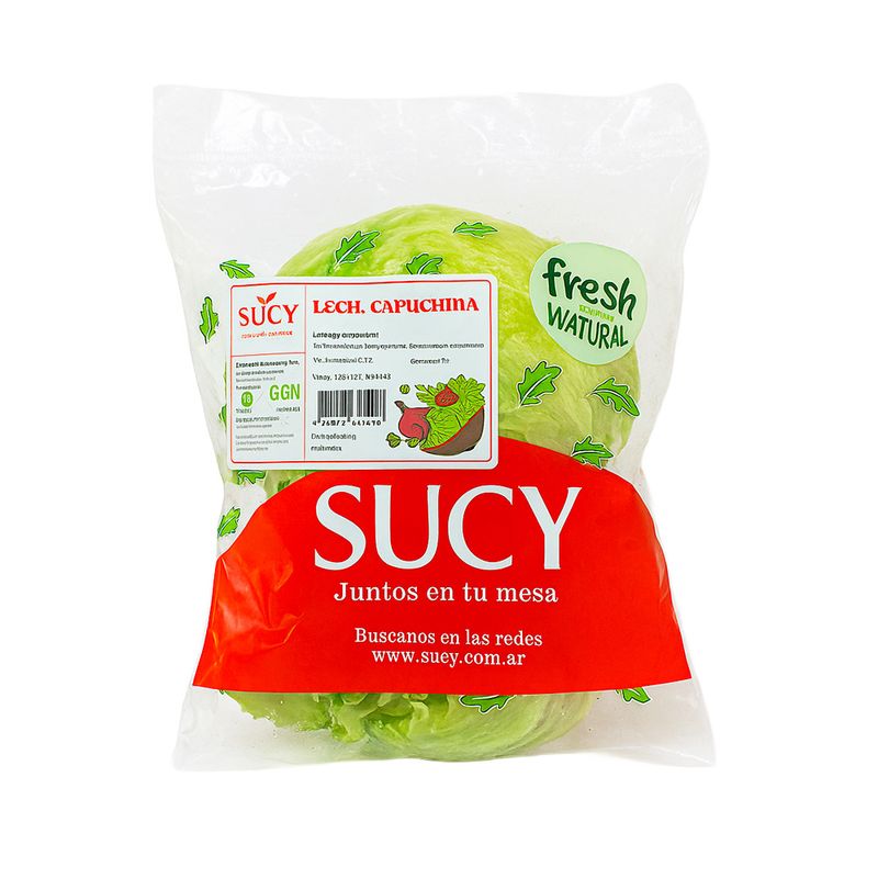 Hojas Lechuga Capuchina x 500 Grs Sucy - Disco