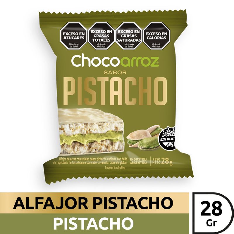 Alfajor Pistacho x 28 Grs Chocoarroz - Jumbo